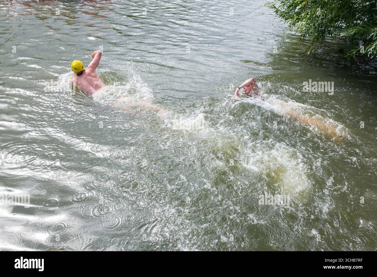 EDITORIAL USE ONLY Athletes Toby Robinson and Amber Keegan representing ...