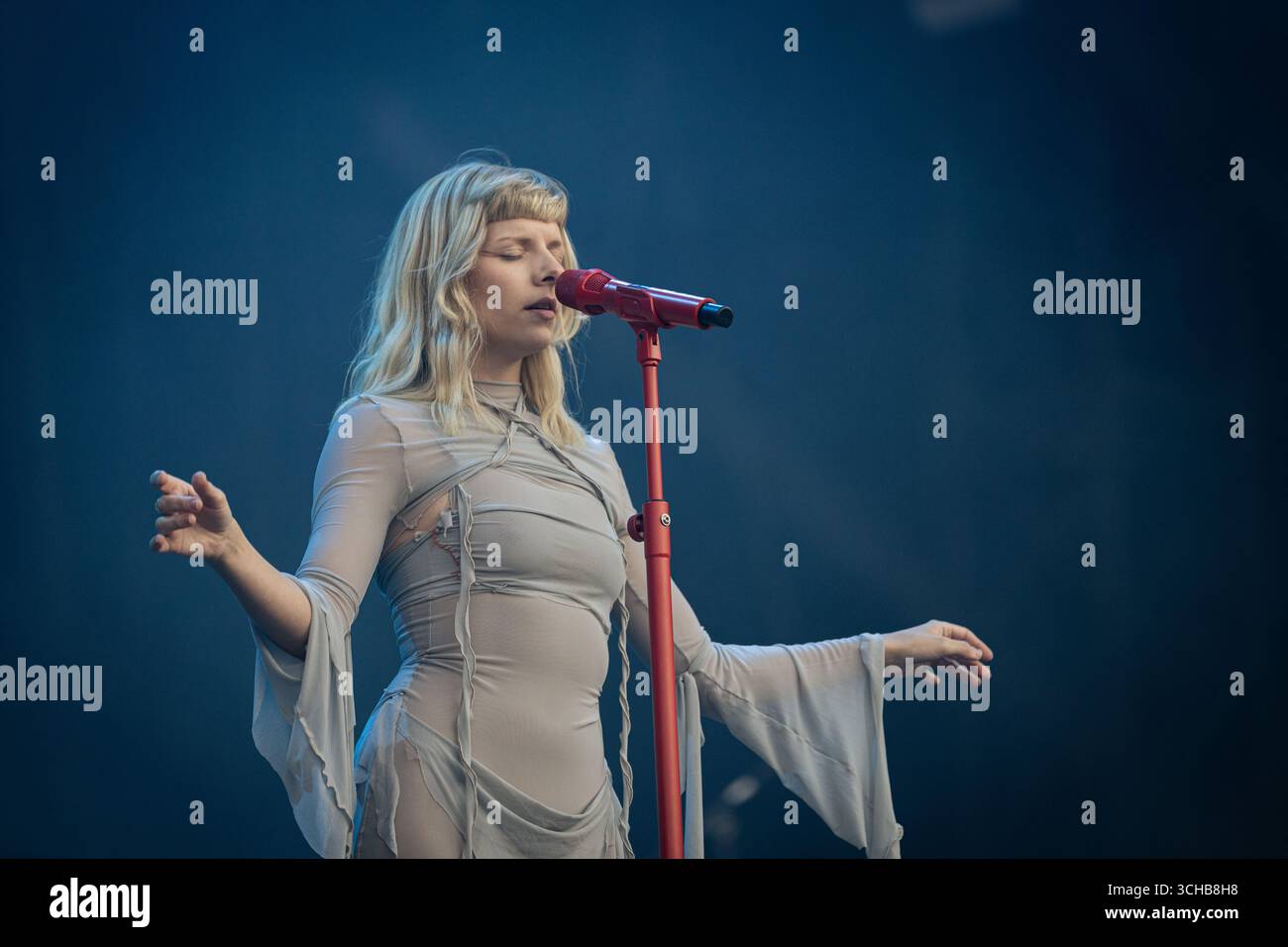 Aurora Aksnes, known as Mononymously the Norwegian singer-songwriter ...
