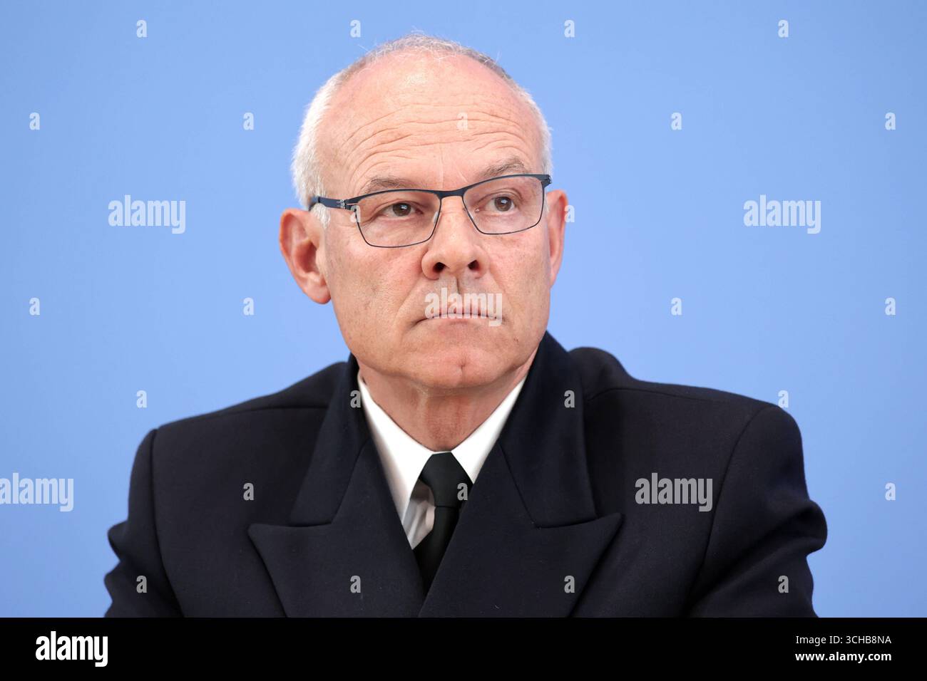 Vizeadmiral Jan Christian Kaack, Inspekteur der Marine, PK zu Quadriga ...