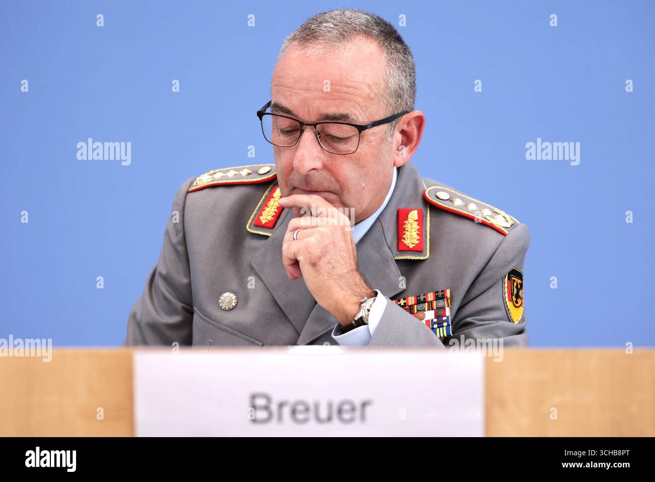 General Carsten Breuer, Generalinspekteur der Bundeswehr, PK zu ...