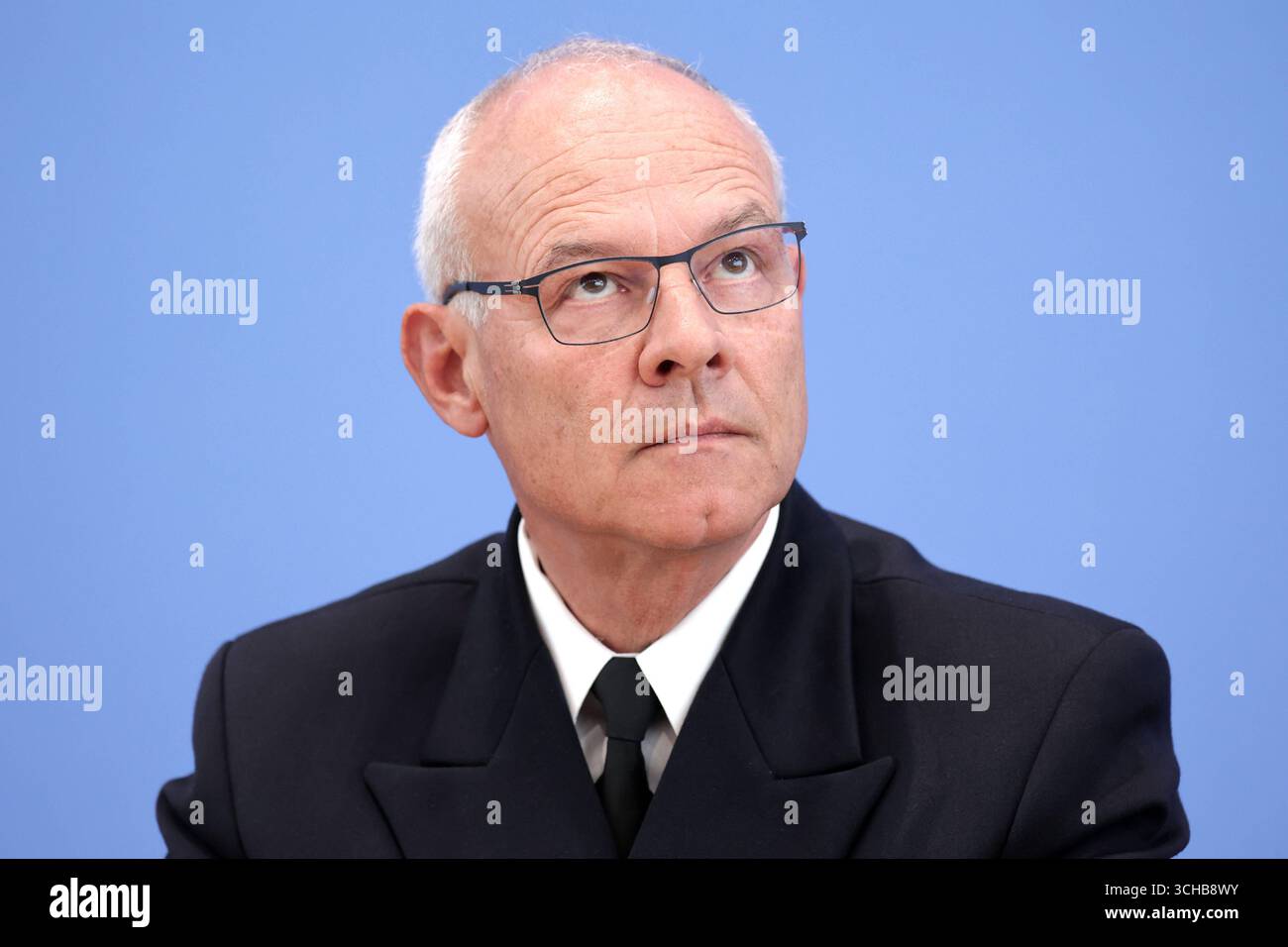 Vizeadmiral Jan Christian Kaack, Inspekteur der Marine, PK zu Quadriga ...