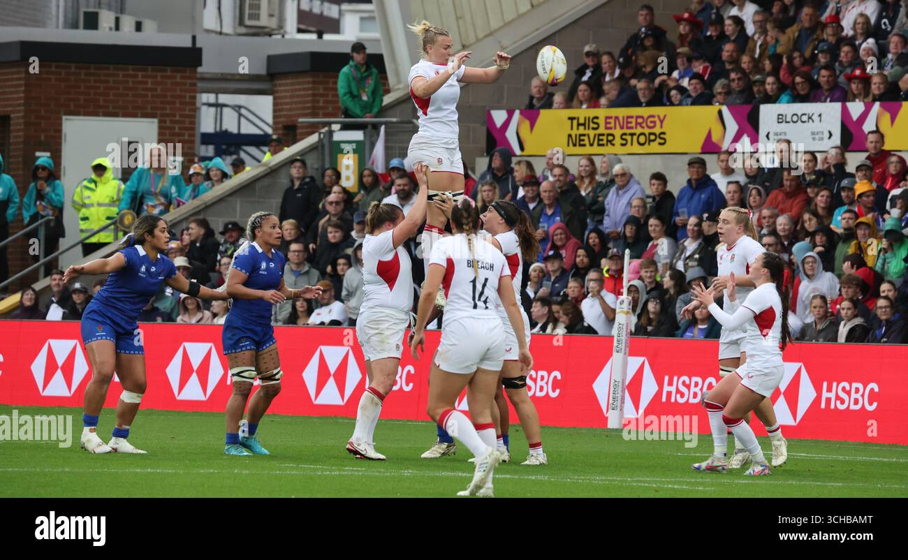 England's(Red Roses)Rosie Galligan(Saracens) in action during Women’s ...