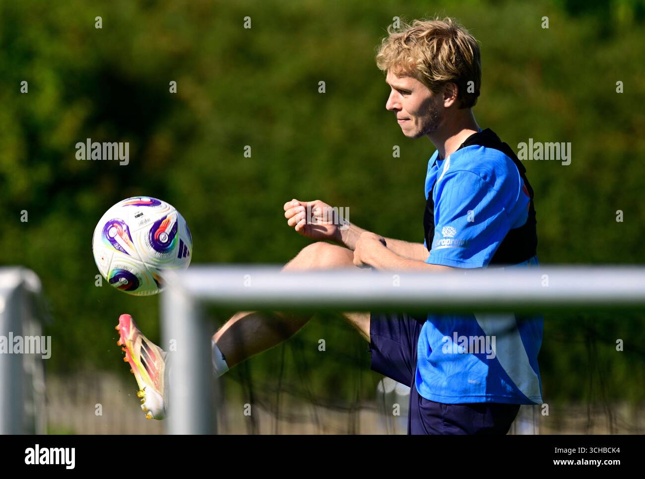 Michal Beran attends the Czech national football team training session ...