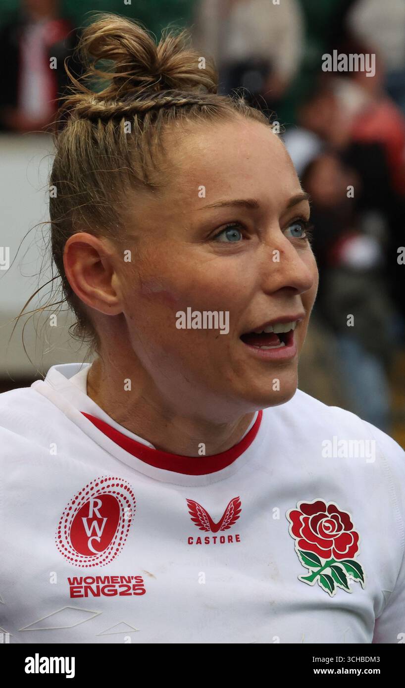 England's(Red Roses)Natasha Hunt(Gloucester–Hartpury) after Women’s ...