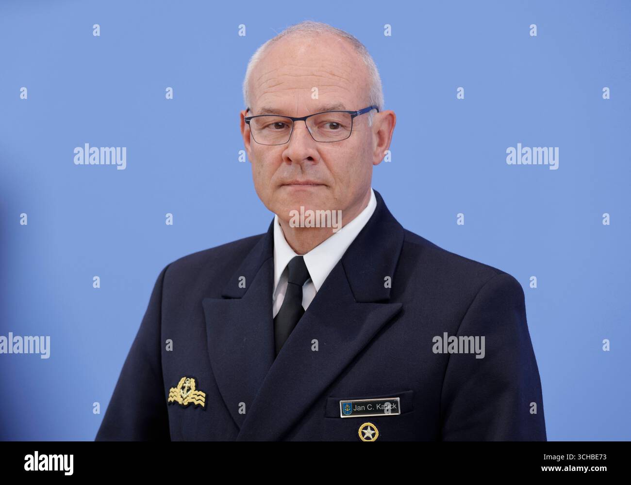 Vizeadmiral Jan Christian Kaack, Inspekteur der Marine, Deutschland ...