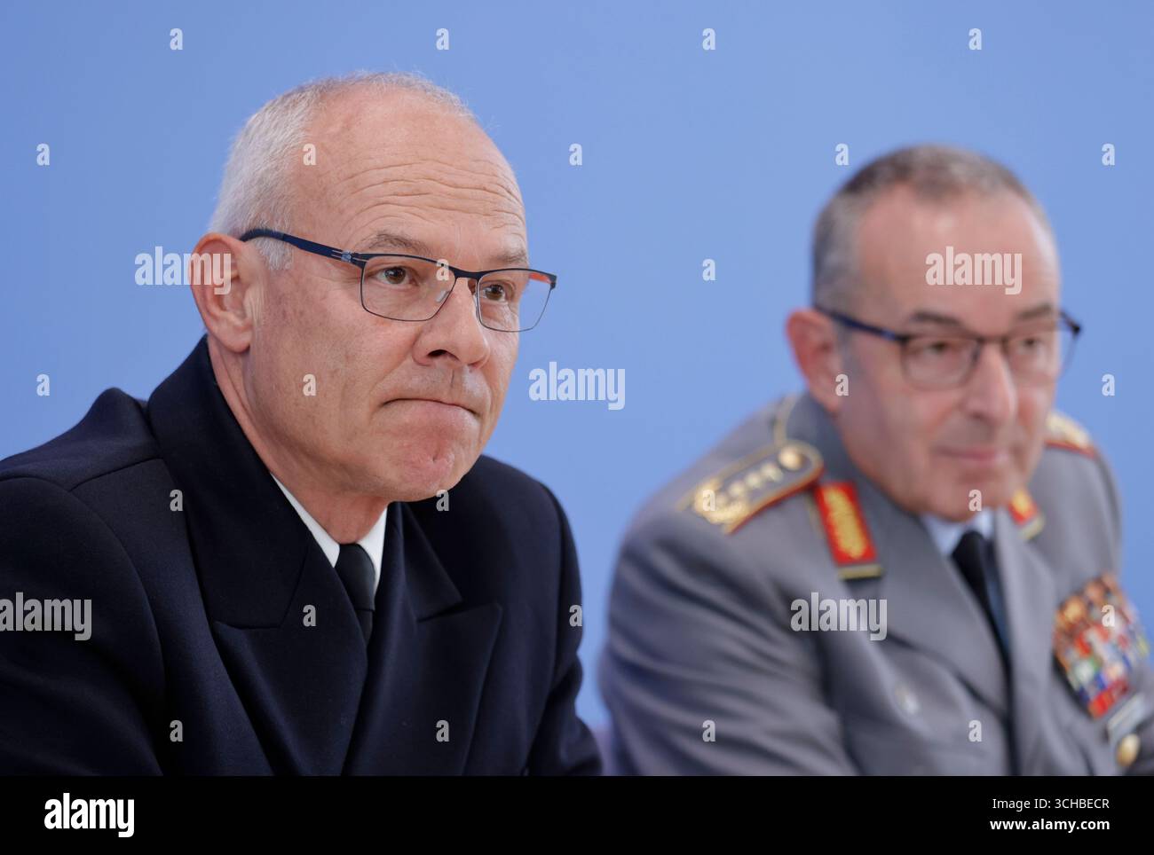 Vizeadmiral Jan Christian Kaack, Inspekteur der Marine, General Carsten ...