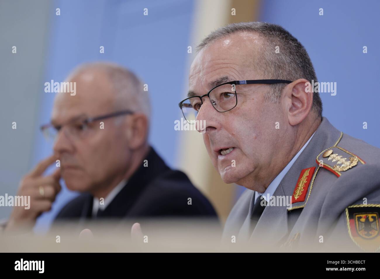 Vizeadmiral Jan Christian Kaack, Inspekteur der Marine, General Carsten ...