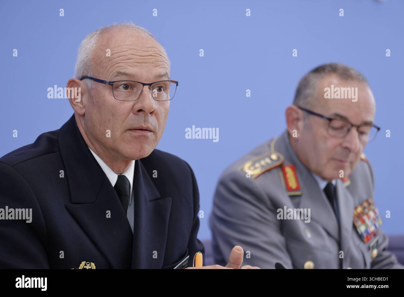 Vizeadmiral Jan Christian Kaack, Inspekteur der Marine, General Carsten ...