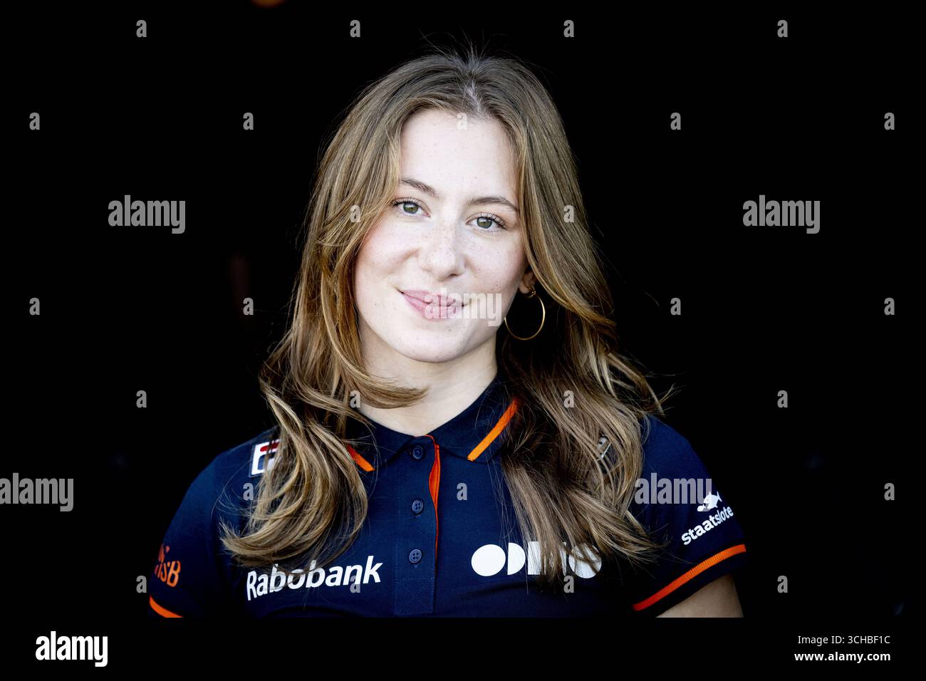 IJMUIDEN - Zoë Deltrap during the team presentation of TeamNL/NTS ...