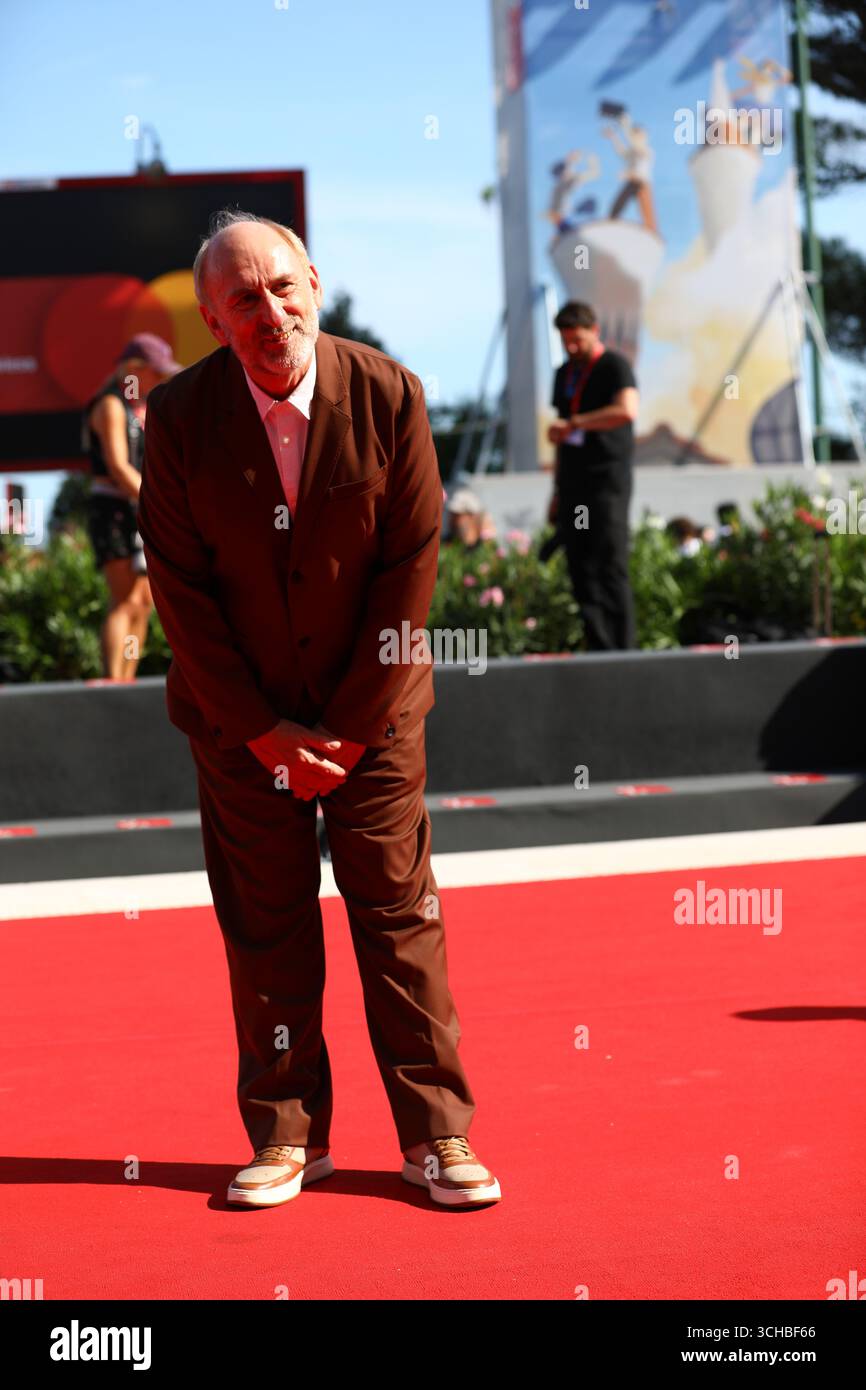 September 1, 2025, Venice, Veneto, Italy: DAVID CALE on the red carpet ...