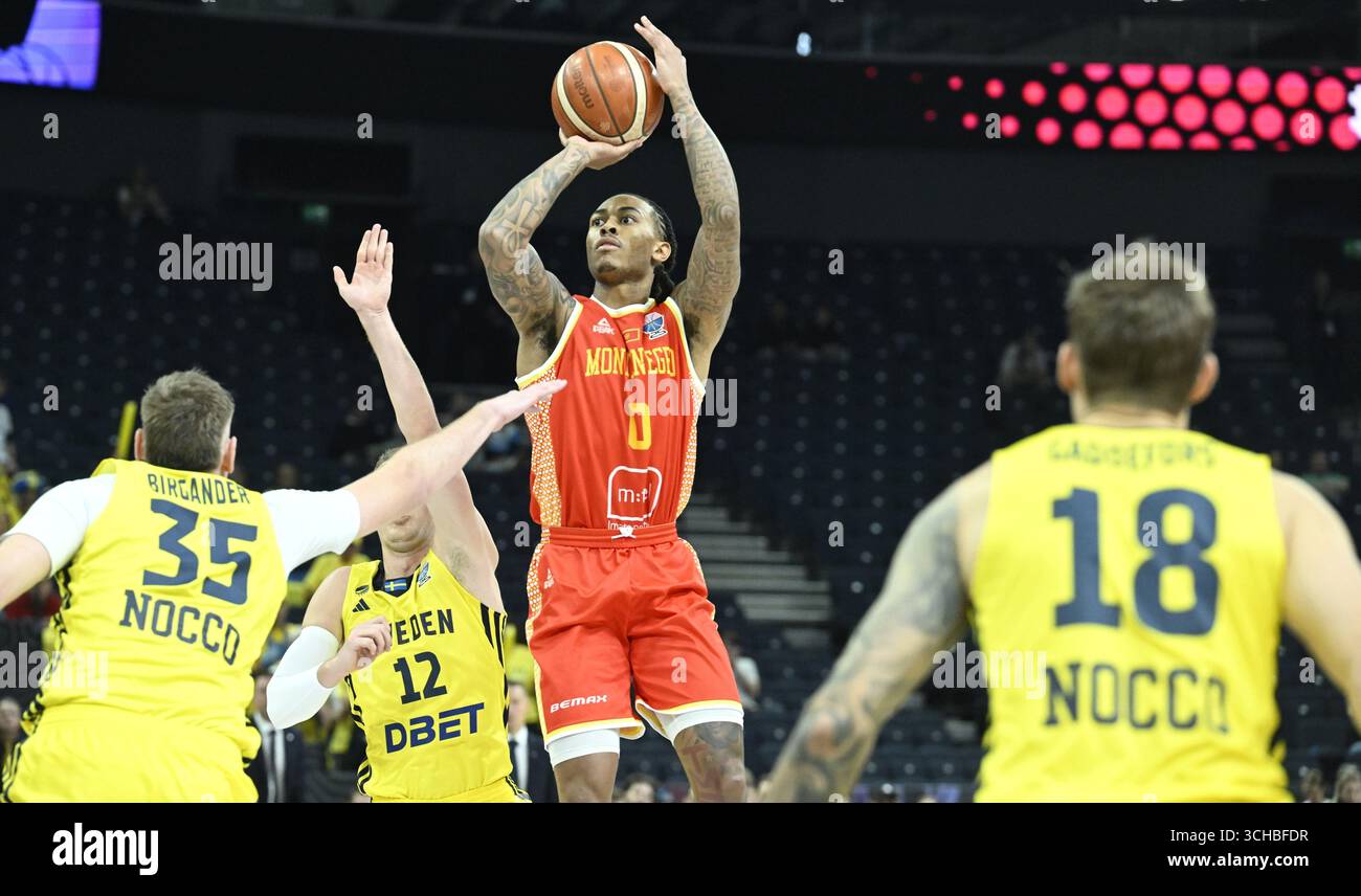 Simon Birgander and Ludvig Hakanson of Sweden and Kyle Allman Jr. of ...