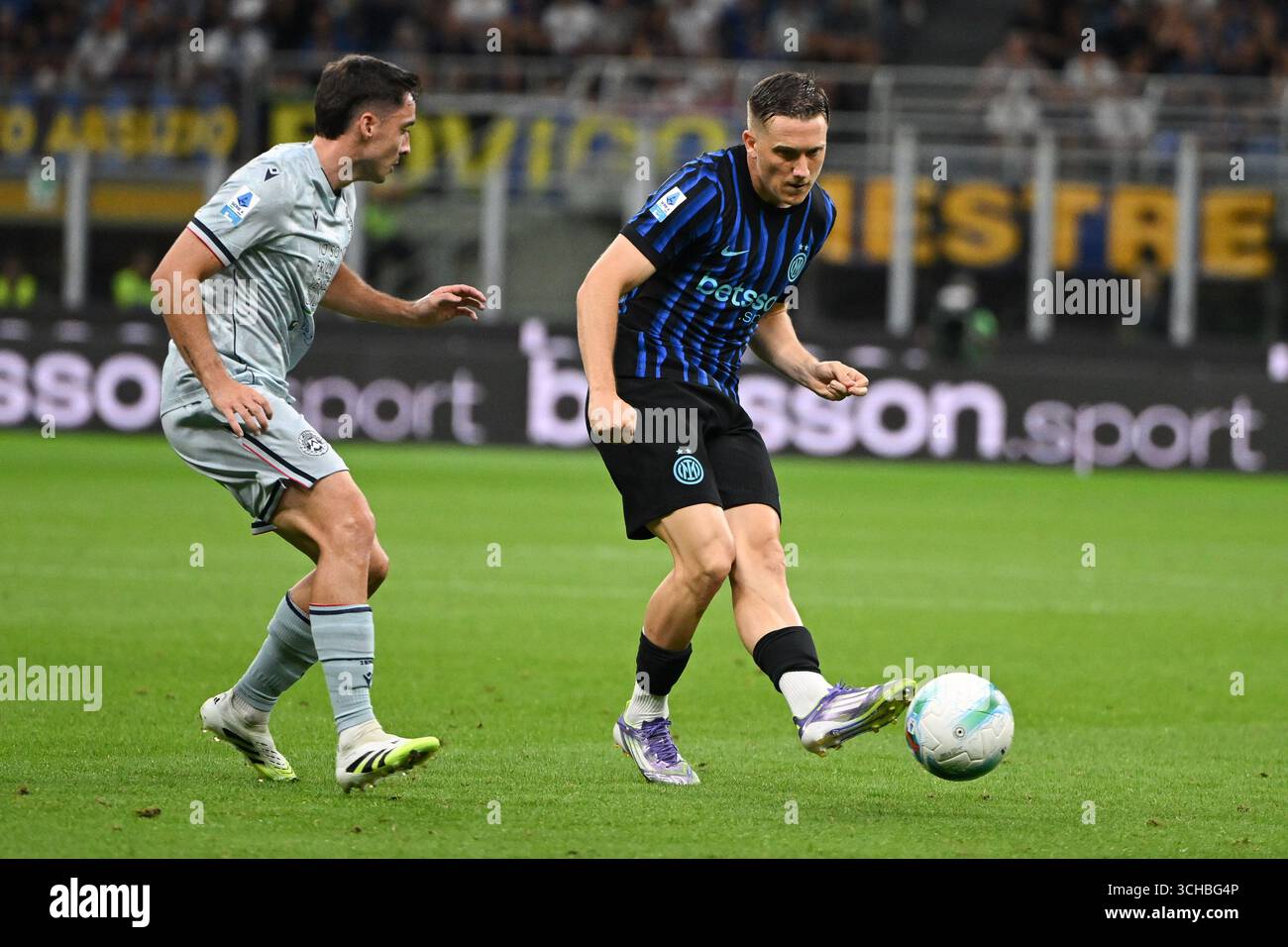 Piotr Zielinski of FC Inter in action during the Italian Serie A ...