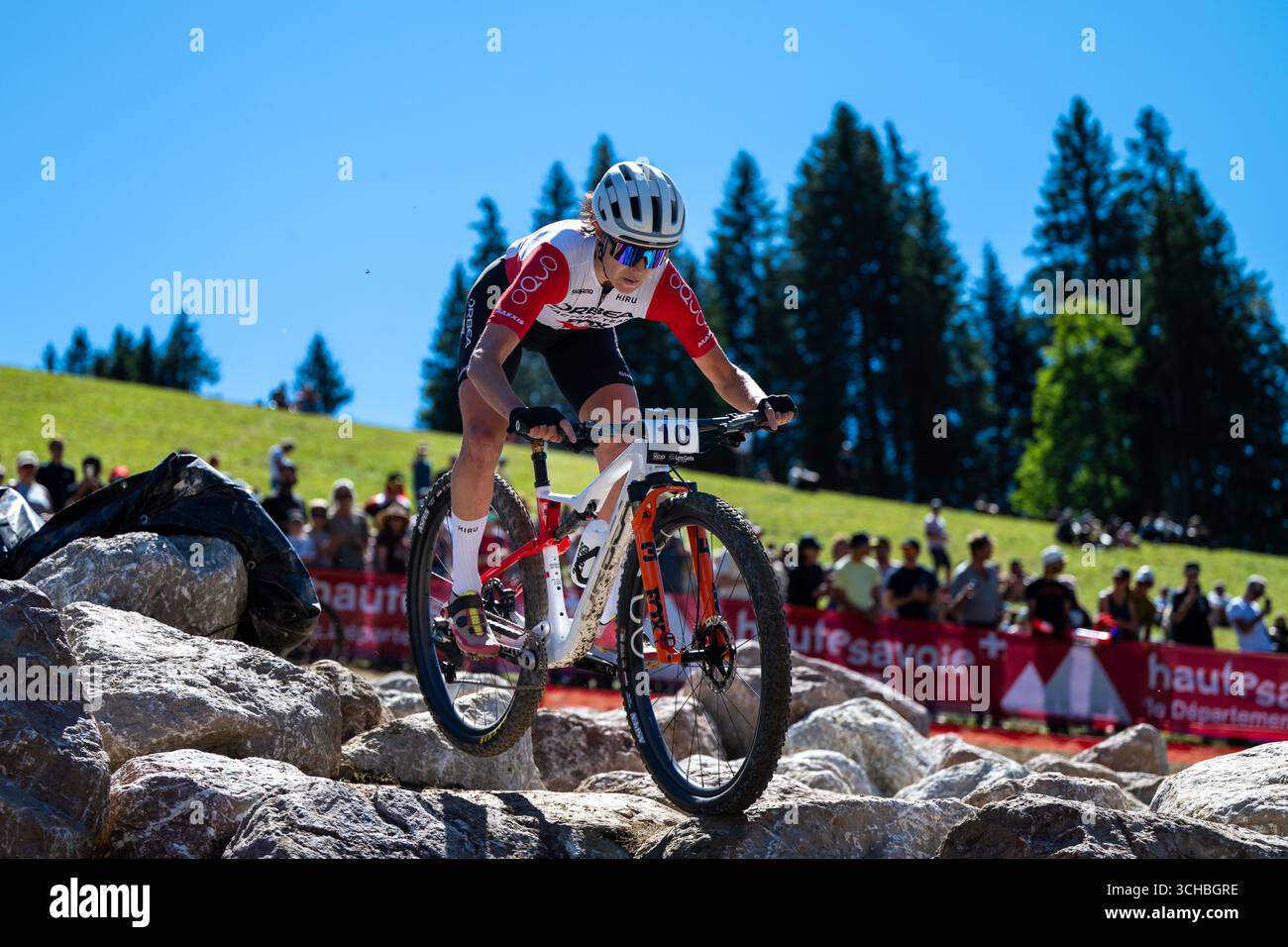 JACKSON Jennifer during the UCI Mountain Bike World Cup 2025, cycling ...