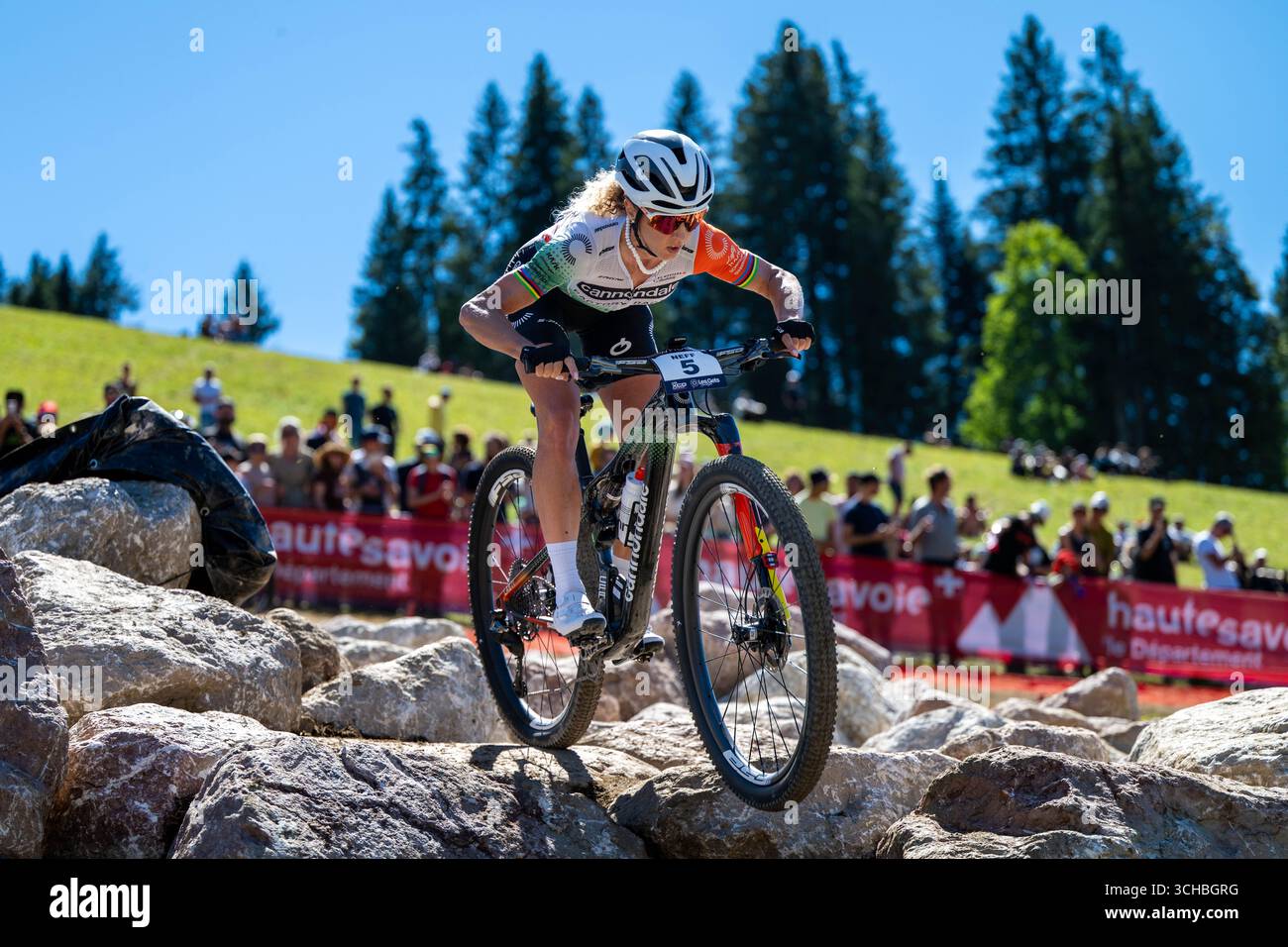 NEFF Jolanda during the UCI Mountain Bike World Cup 2025, cycling event ...