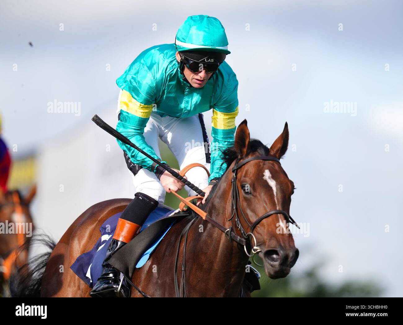 Never Dream ridden by Trevor Whelan during the Sky Sports Racing Sky ...