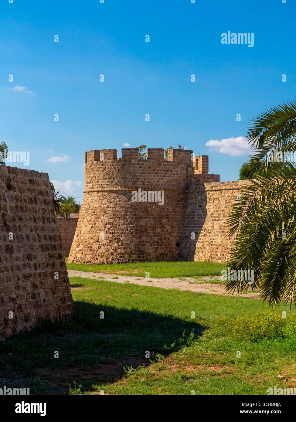 Exterior of the Othello Castle in the Walled City of Famagusta in the ...