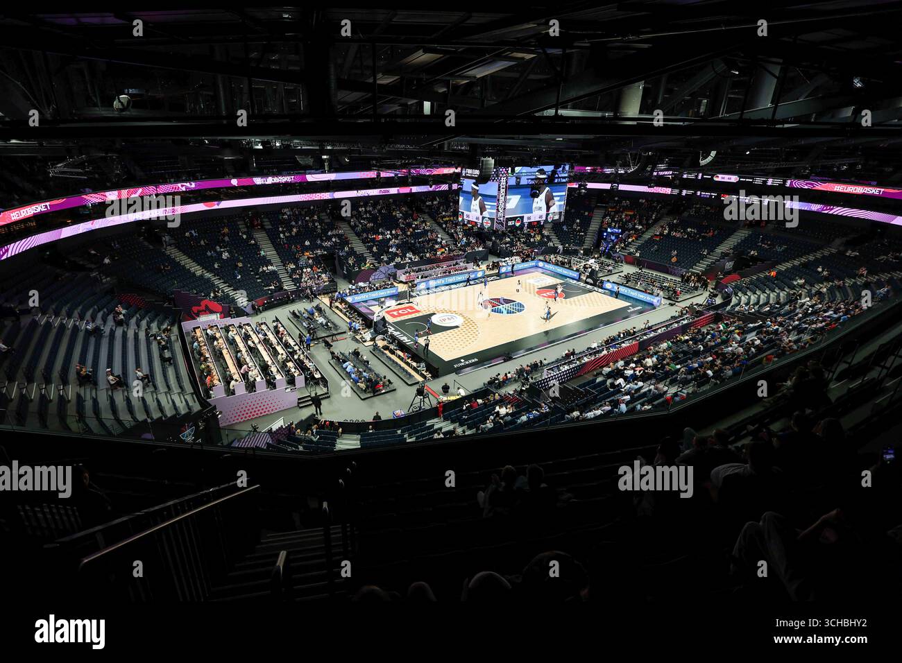 01 September 2025, Finland, Tampere: Basketball: European Championship ...