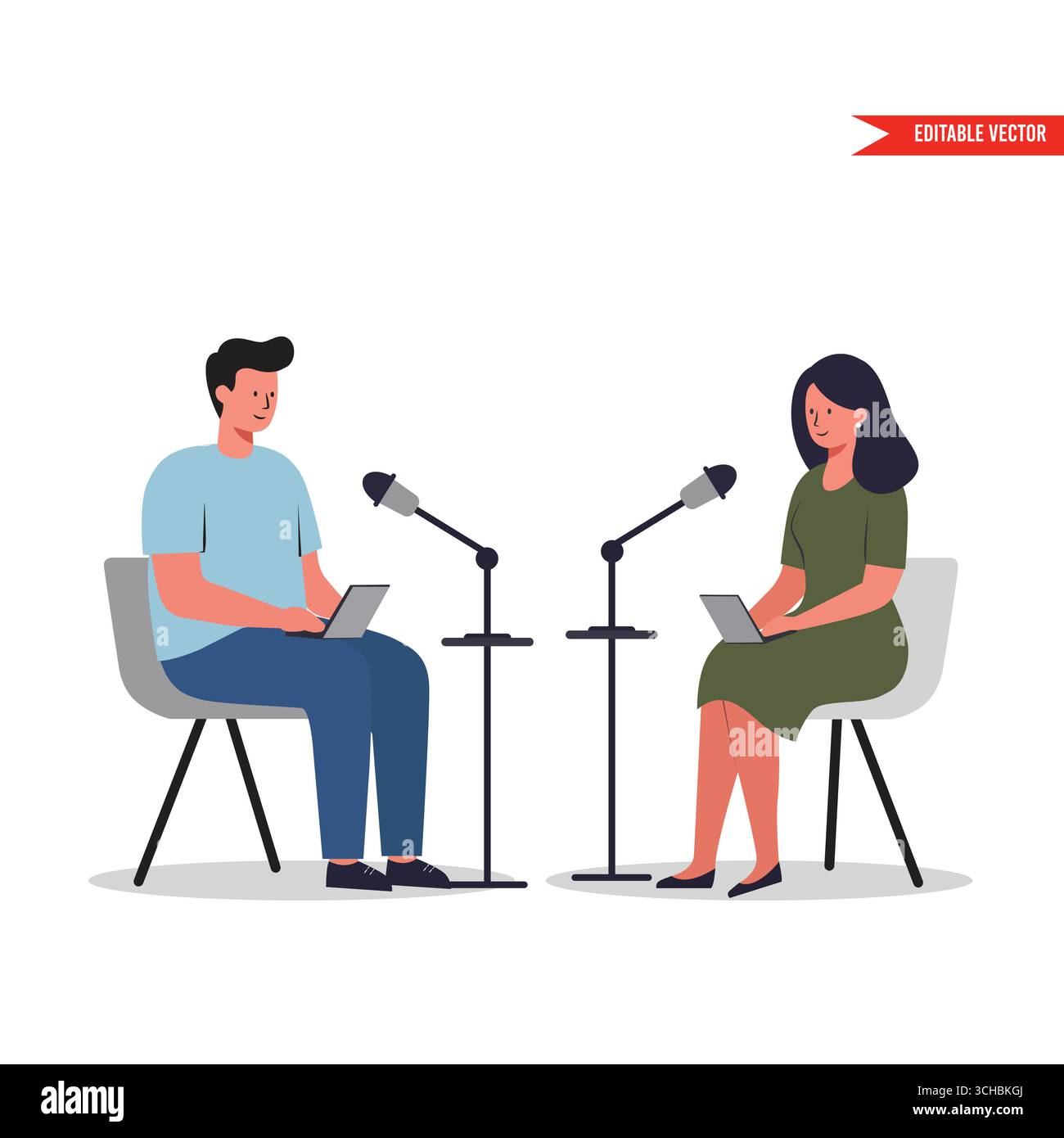 Creation interview Cut Out Stock Images & Pictures - Alamy