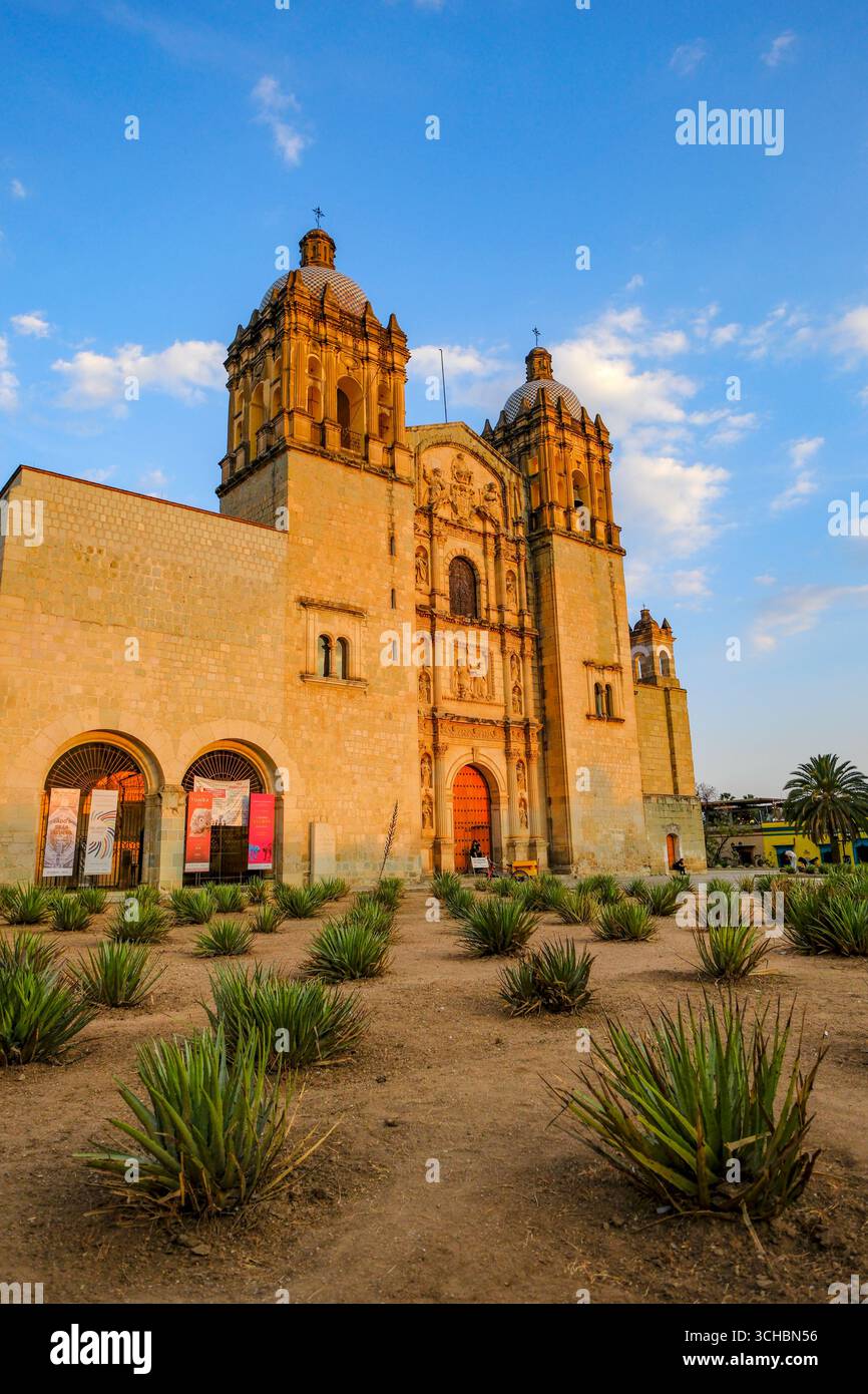 Oaxaca de Juarez, Mexico - March 1, 2025: Church and Convent of Santo ...
