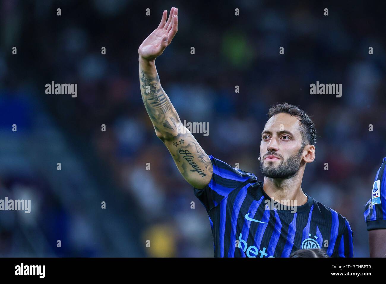 Hakan Calhanoglu of FC Internazionale seen during Serie A 2025/26 ...