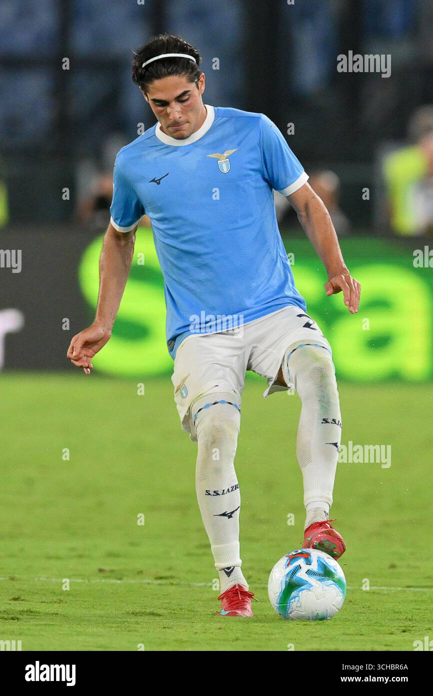 Olimpico Stadium, Rome, Italy - Matteo Cancellieri of SS Lazio on the ...