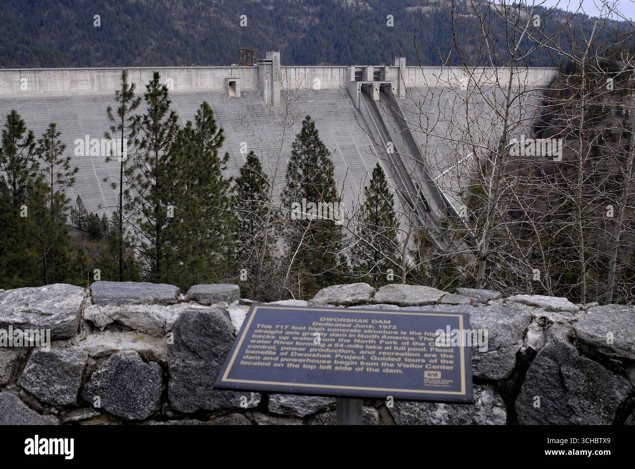 Clearwater country/idaho/usa k/12 MARCH 2010/Dworshak dam and reservior ...