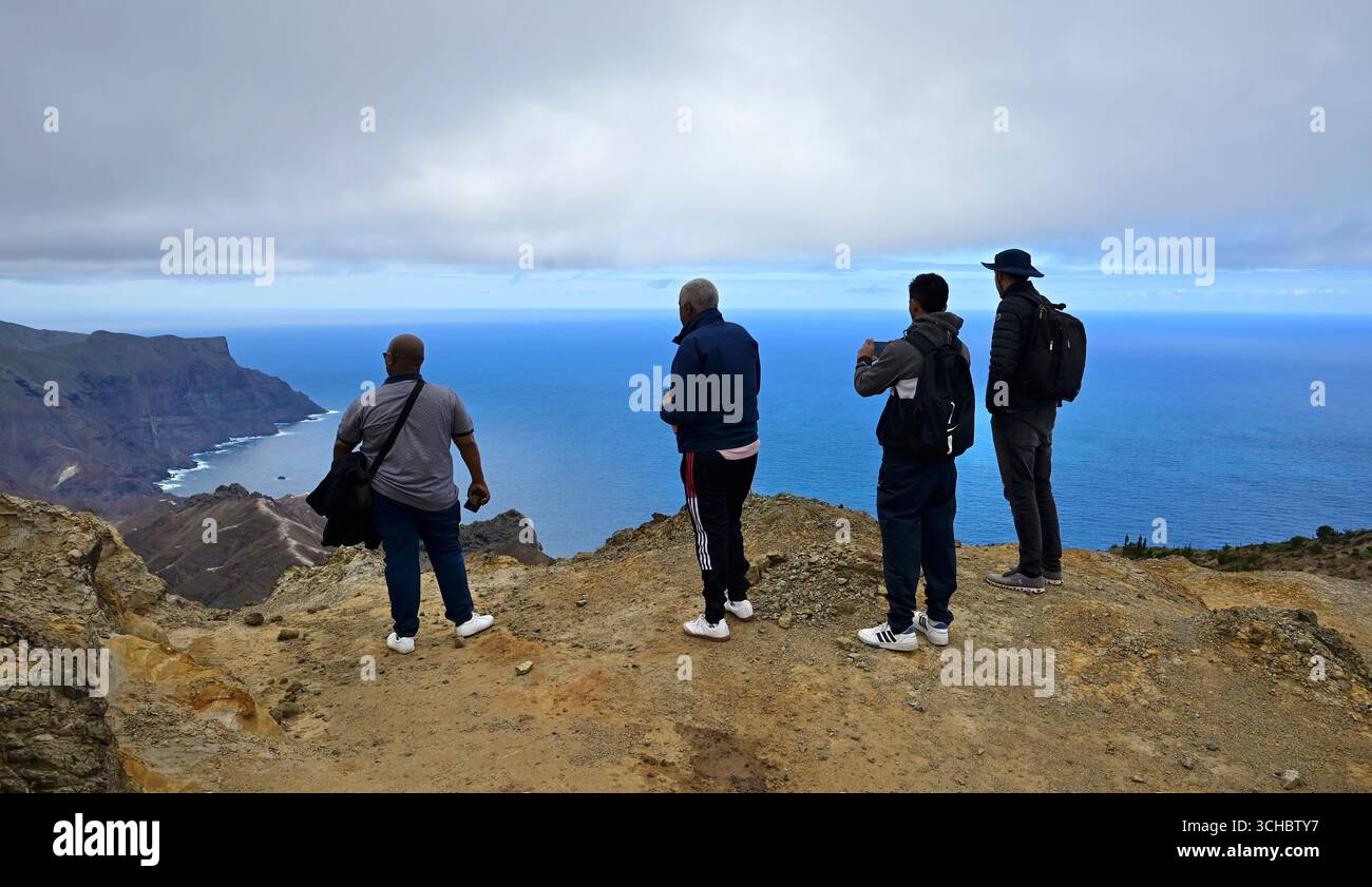 St helena island aerial view hi-res stock photography and images - Alamy