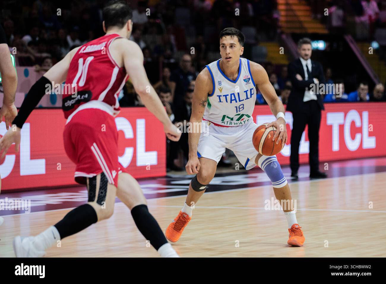 Matteo Spagnolo of Italy seen in action during the group phase of the ...