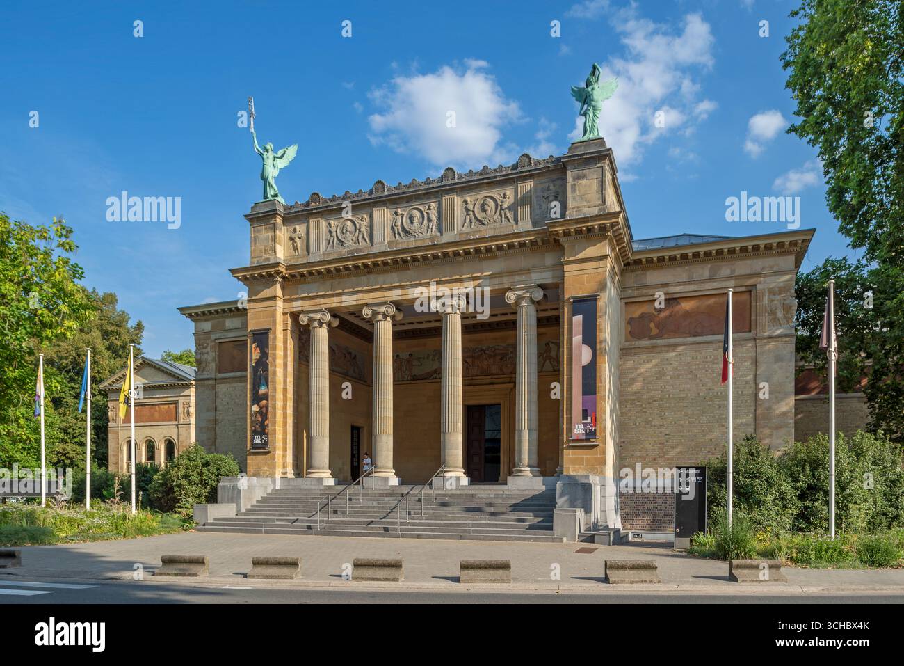 Museum voor Schone Kunsten / MSK / Museum of Fine Arts in the city ...