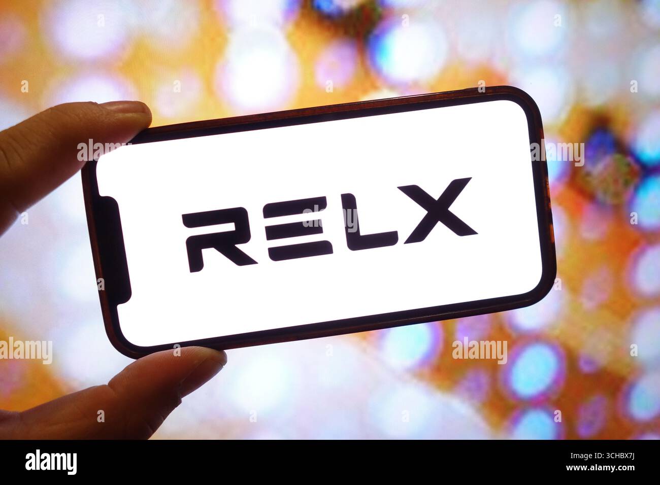 In this photo illustration, a RLX Technology company logo is seen ...