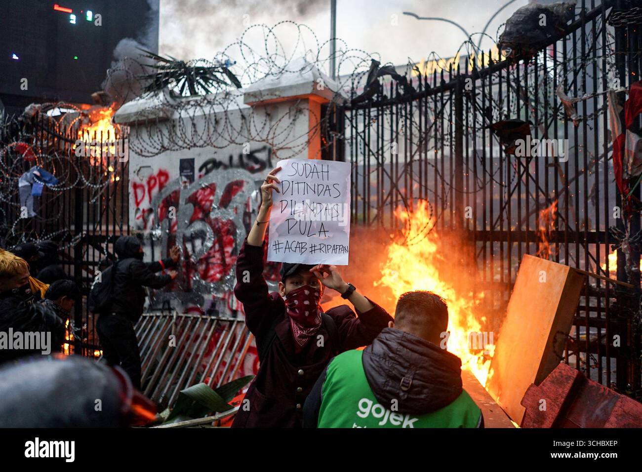 Bandung indonesia protest 2025 hi-res stock photography and images - Alamy