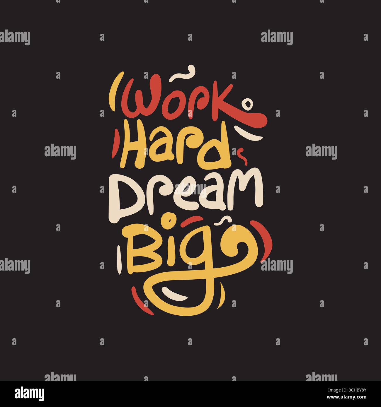 Uplifting message shirt design Stock Vector Images - Alamy