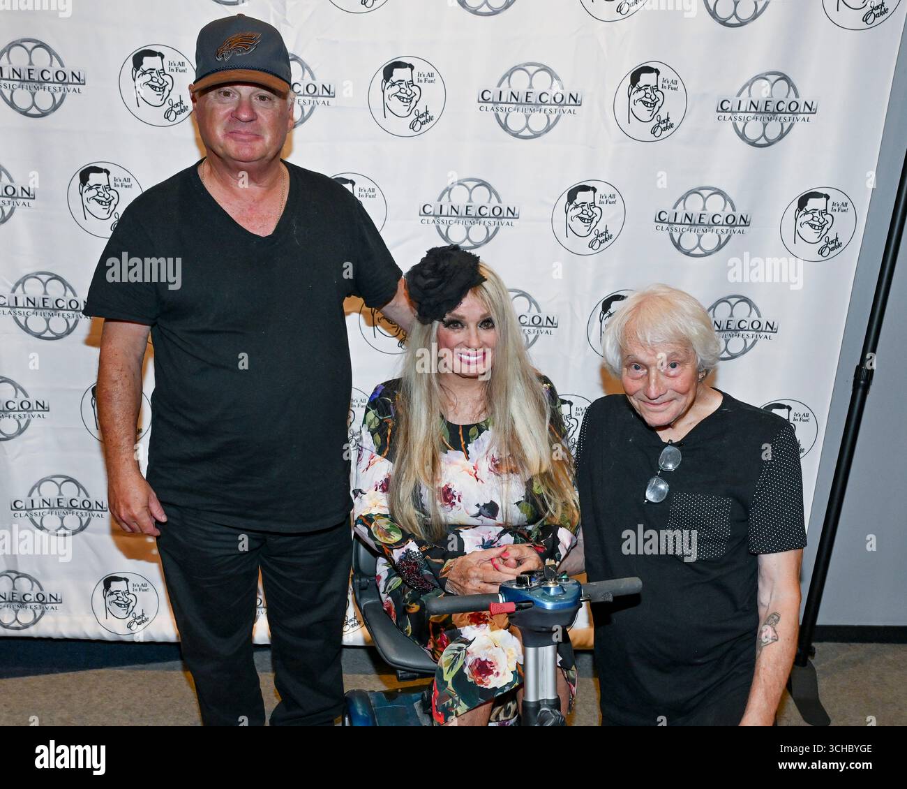 August 31, 2025, Beverly Hills, California, USA: Son PERRY ANTHONY, actor MAMIE VAN DOREN and ...