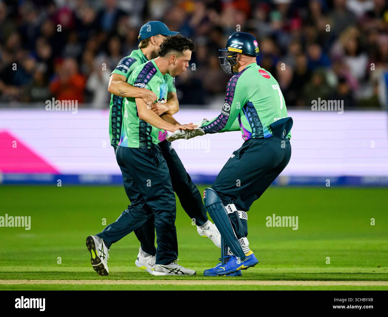 LONDON, UNITED KINGDOM. August, 31: Nathan Sowter of Oval Invincibles ...