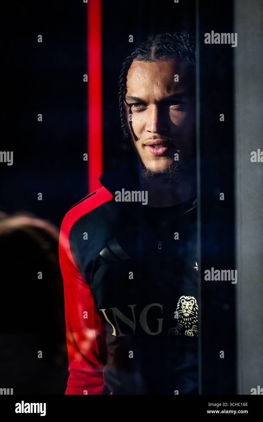 Belgium's Diego Da Silva Moreira pictured during a training session of ...