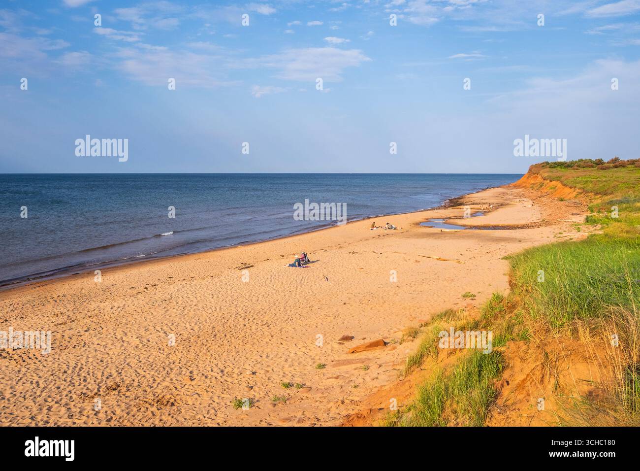 Beach in Prince Edward Island National Park on the north shore of ...