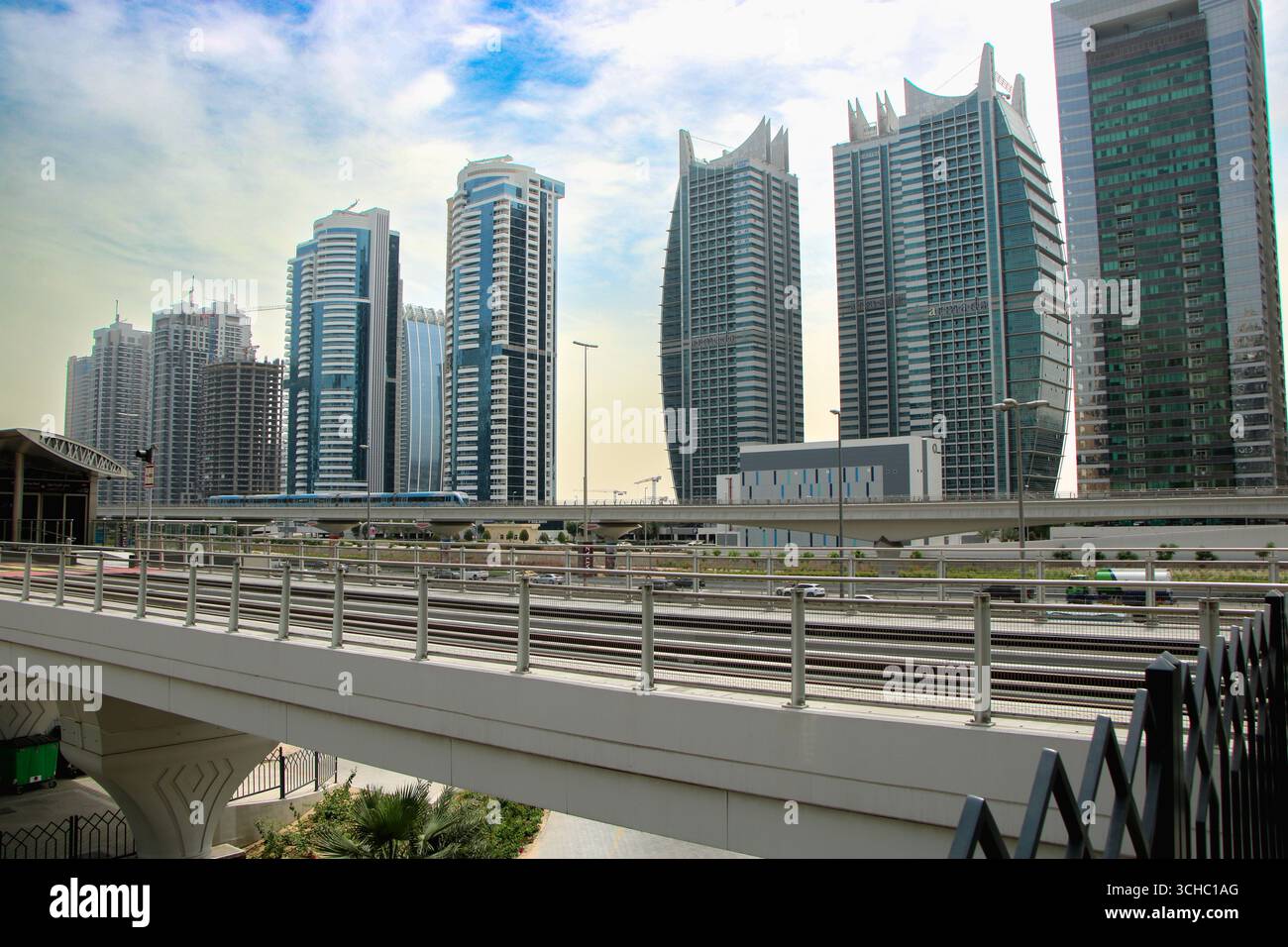 Jumeirah Lake Towers Dubai UAE Dubai Marina Skyscraper Modern ...