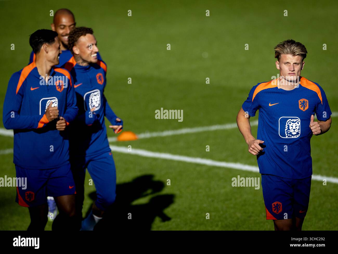 ZEIST - Tijjani Reijnders, Donyell Malen, Noa Lang, and Sem Steijn of ...