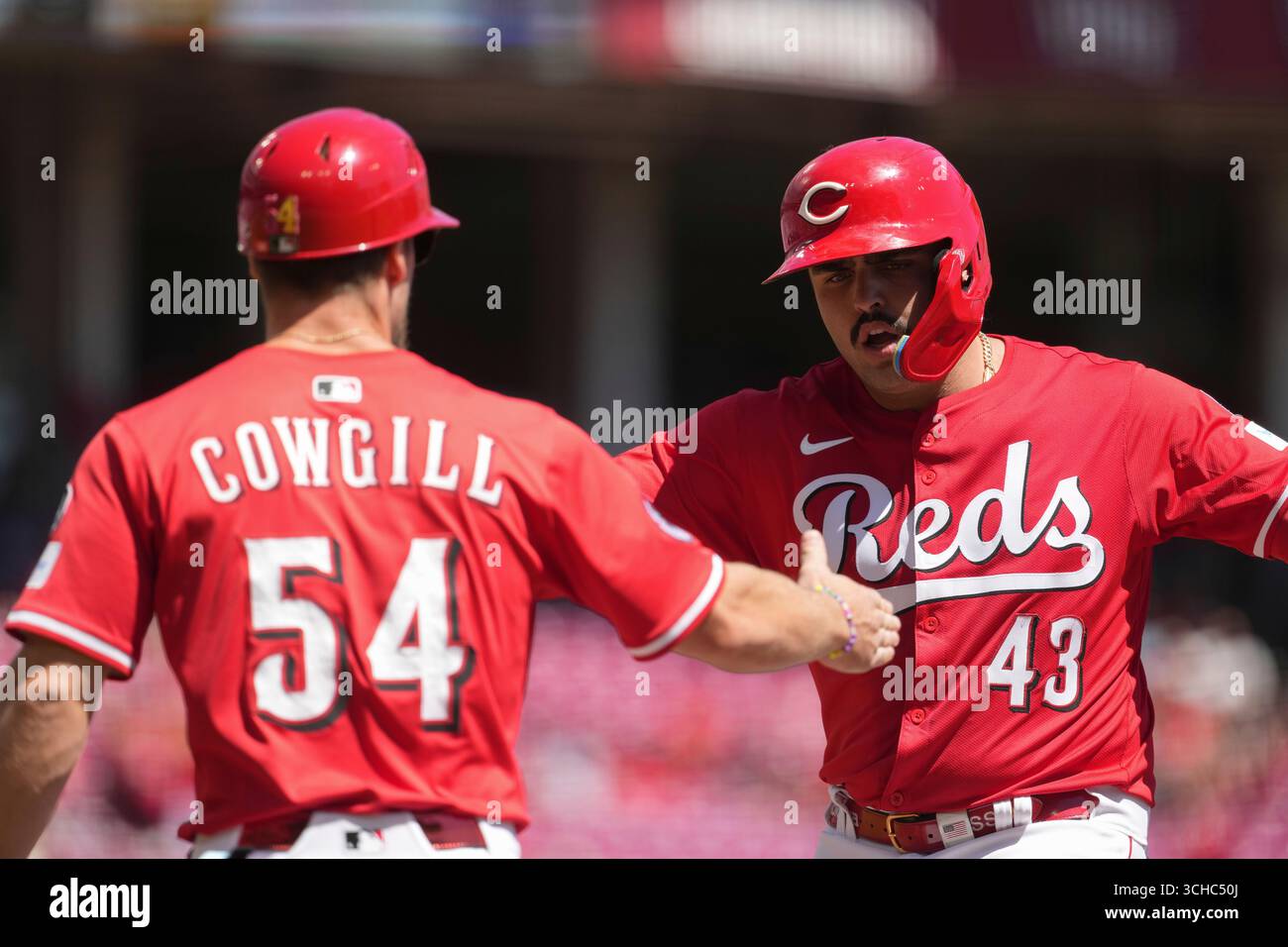 Cincinnati Reds' Sal Stewart, who is making his major-league debut ...