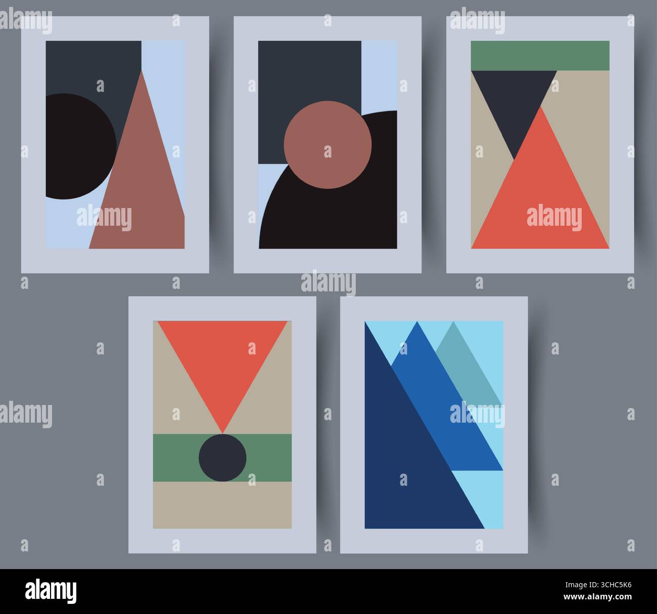 Explore the captivating Abstract Geometric Art Collection beautifully ...