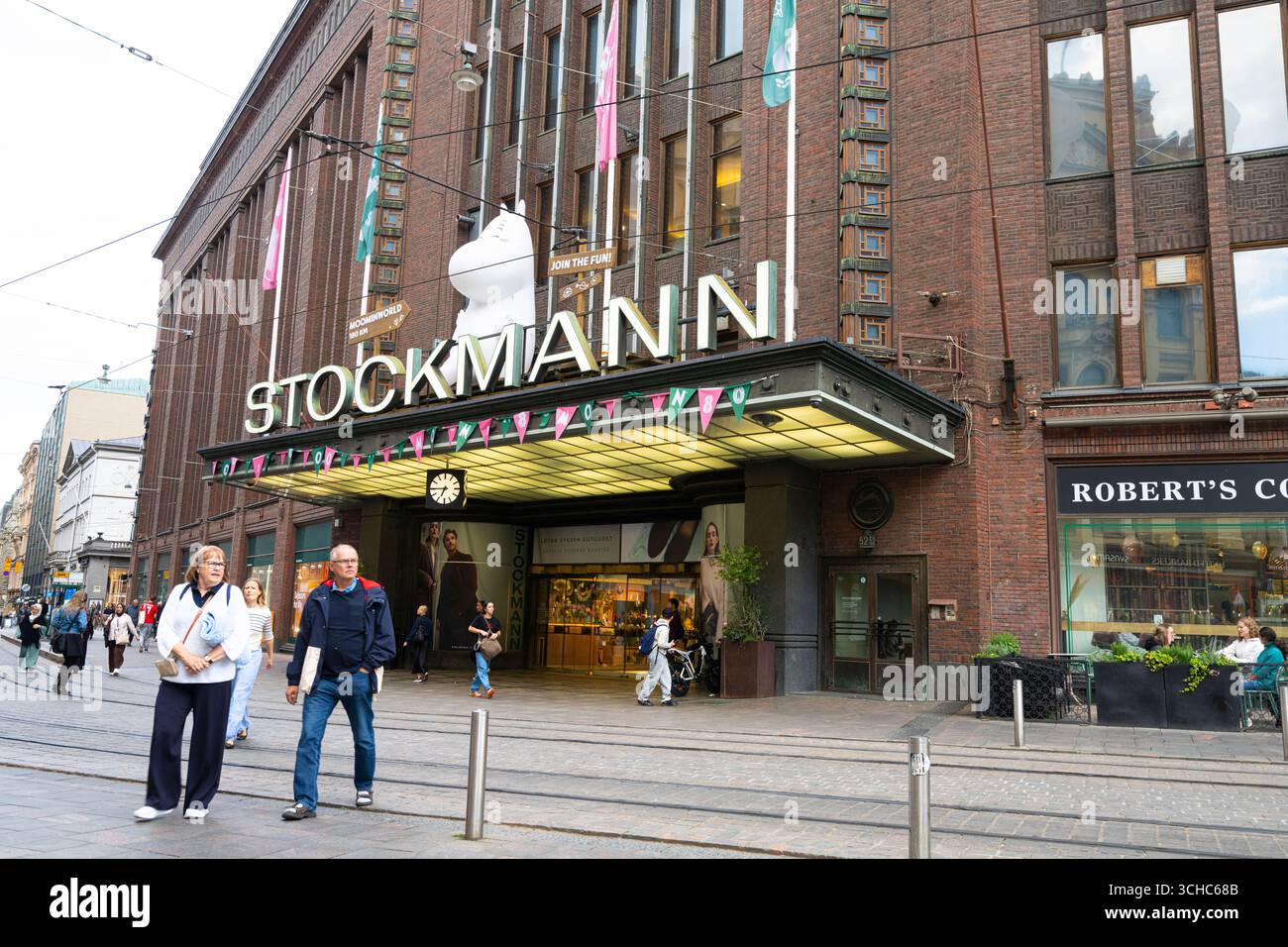 Helsinki, Finland. August 26 2025. view of the entrance to the ...