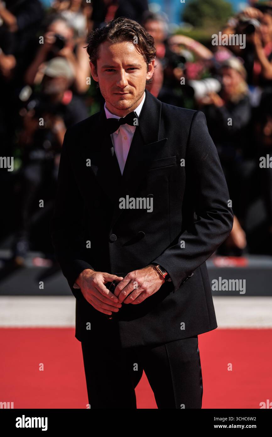 American actor Lewis Pullman attends the red carpet of the film “The ...