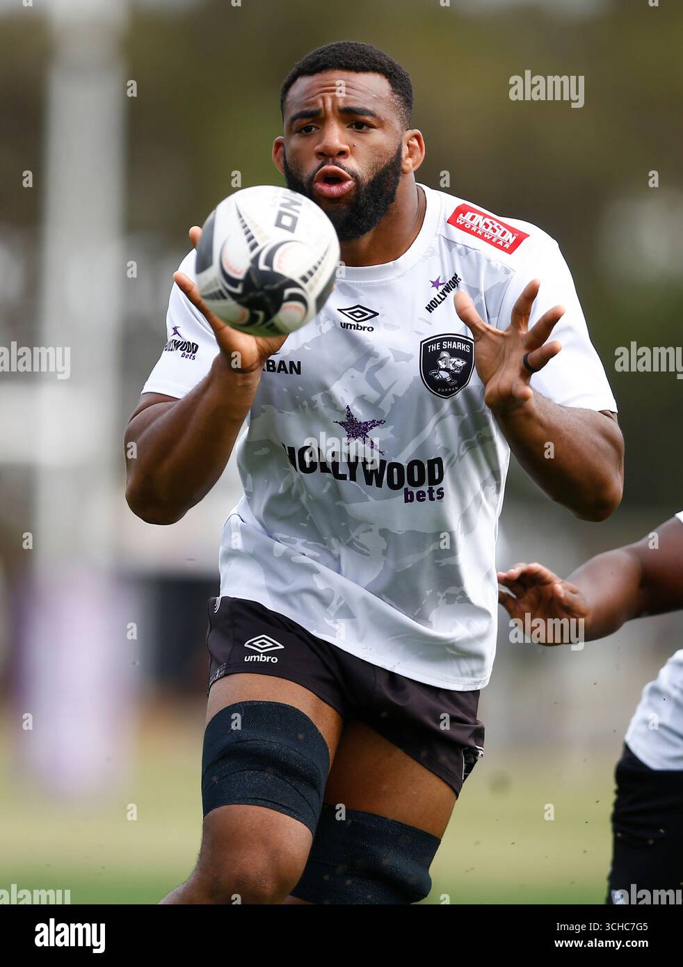 Vincent Tshituka of the Hollywoodbets Sharks during Hollywoodbets ...