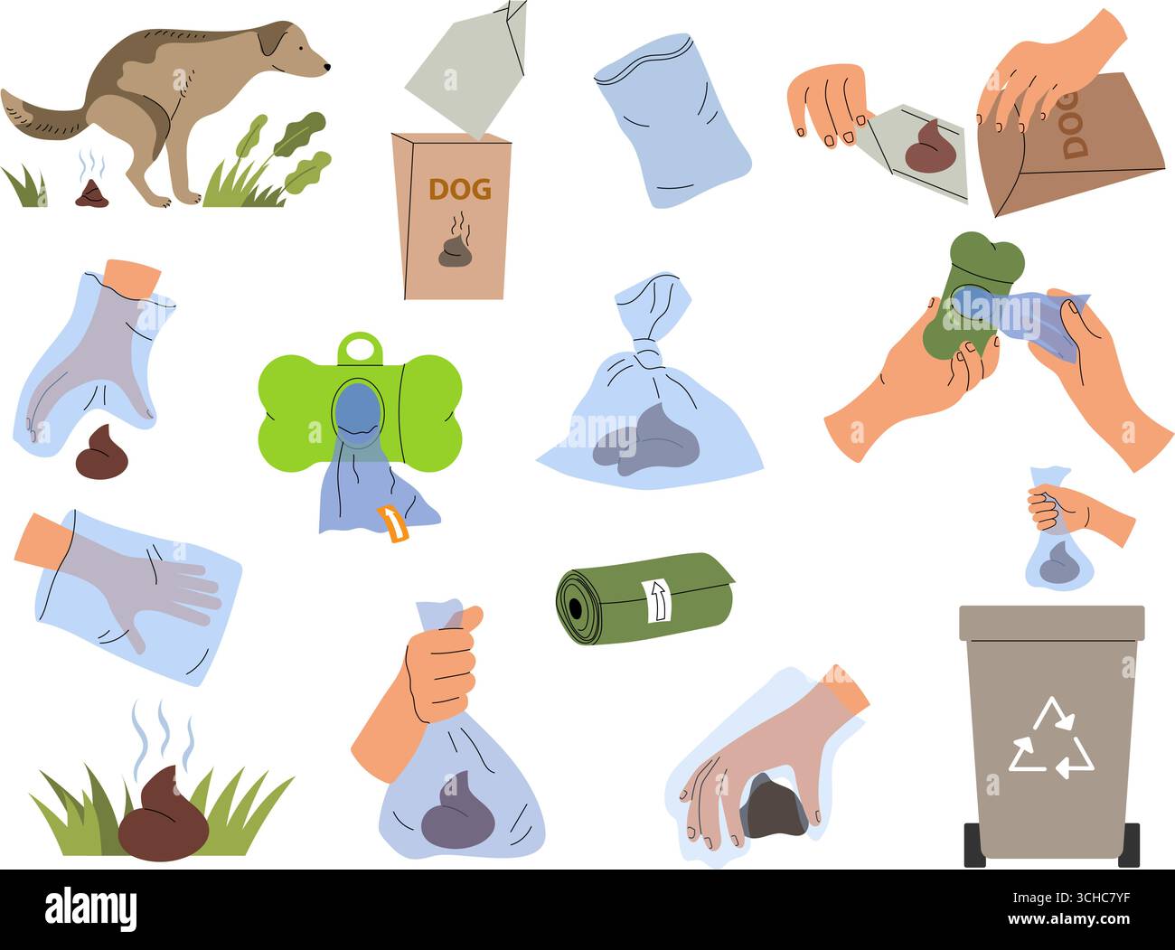 Illustration from original hand Cut Out Stock Images & Pictures - Alamy