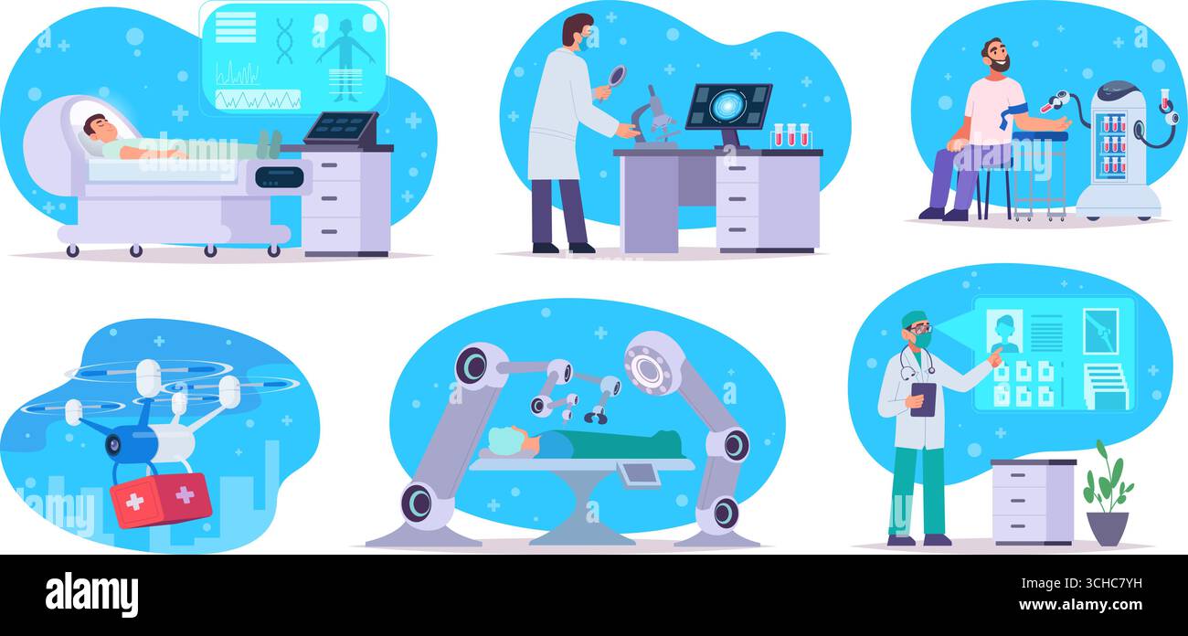 Medical care systems Cut Out Stock Images & Pictures - Alamy