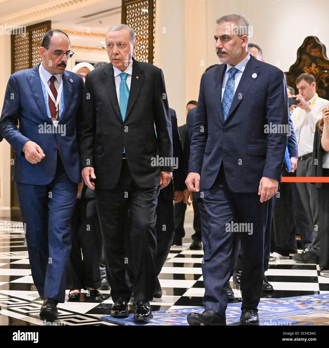 Meeting of Russian President Vladimir Putin and Turkish President Recep ...