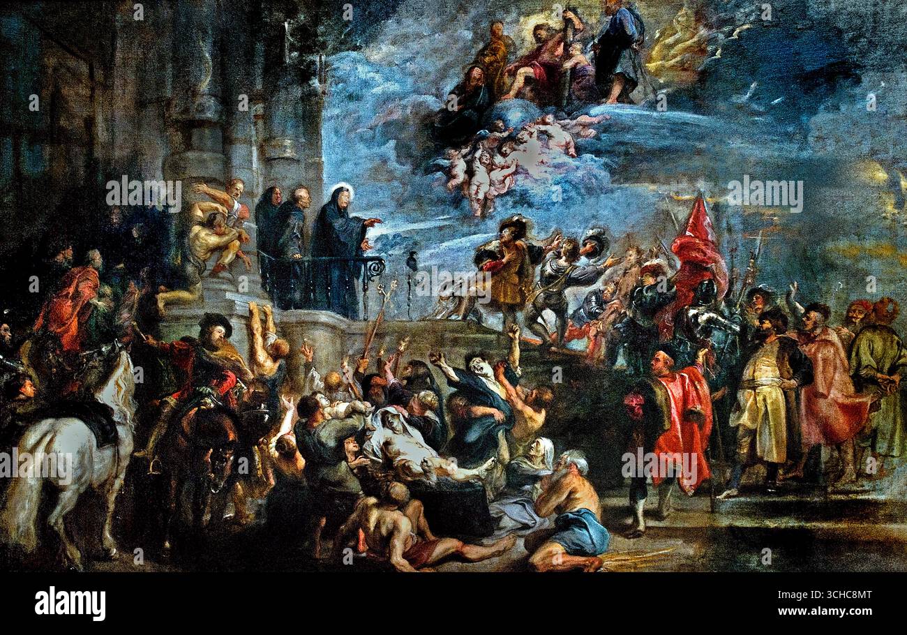 The Miracles of St. Benedict by PETER PAUL RUBENS (1577-1640) Flemish ...