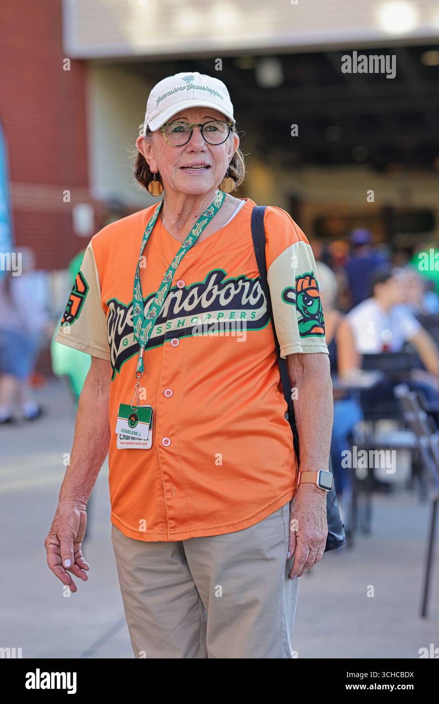 Greensboro, NC: User Charlene watches for fans to assist prior to an ...