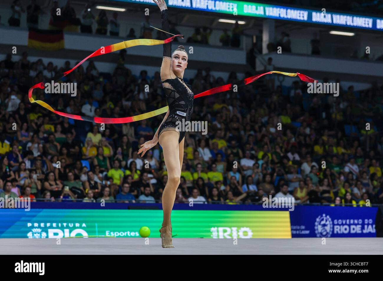 Darja Varfolomeev (GER) seen during Rhythmic Gymnastics FIG World ...