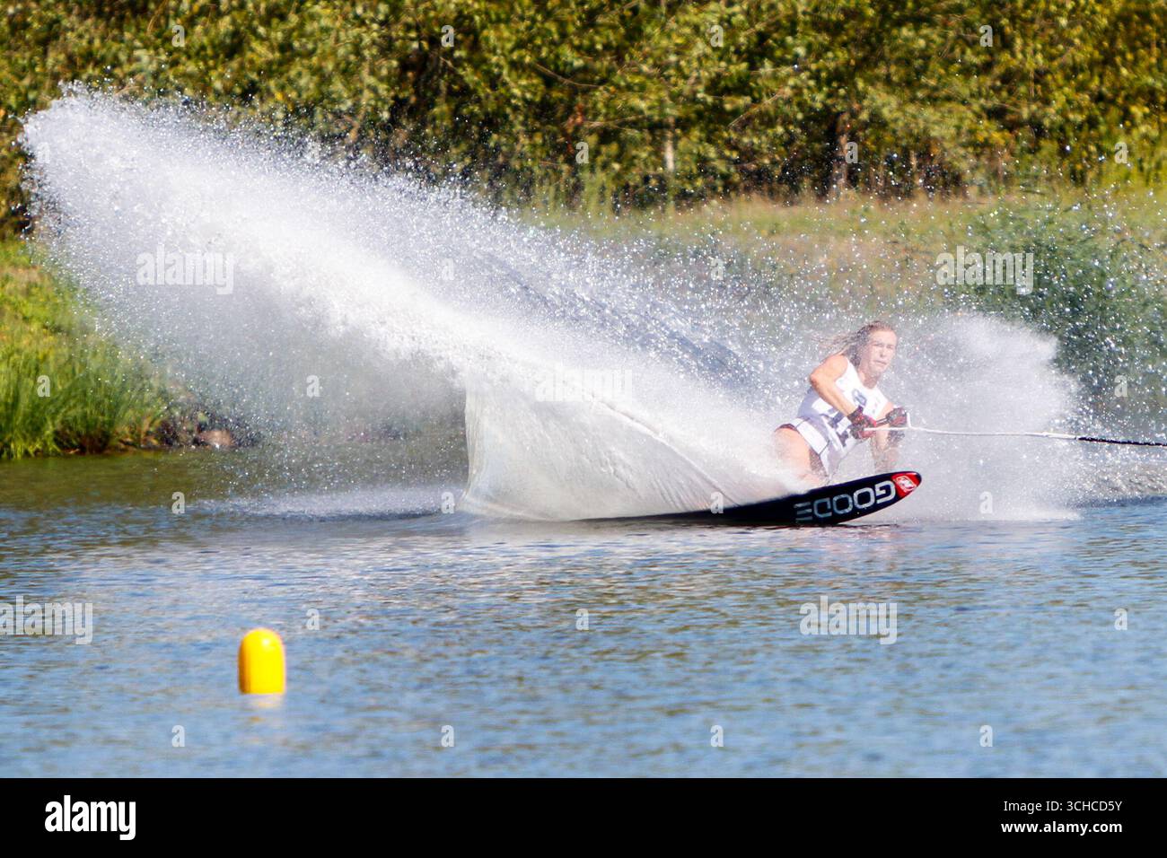 Recetto, Italy. 31st August 2025. Neilly Ross of Canada competing in ...